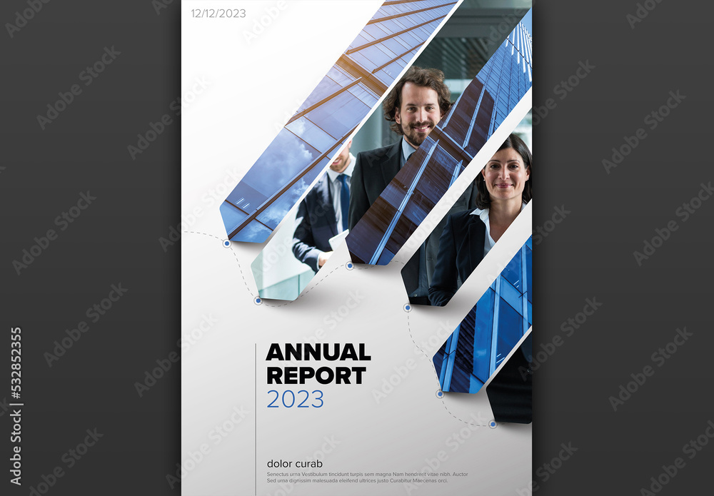 Annual Report Cover Page Template
