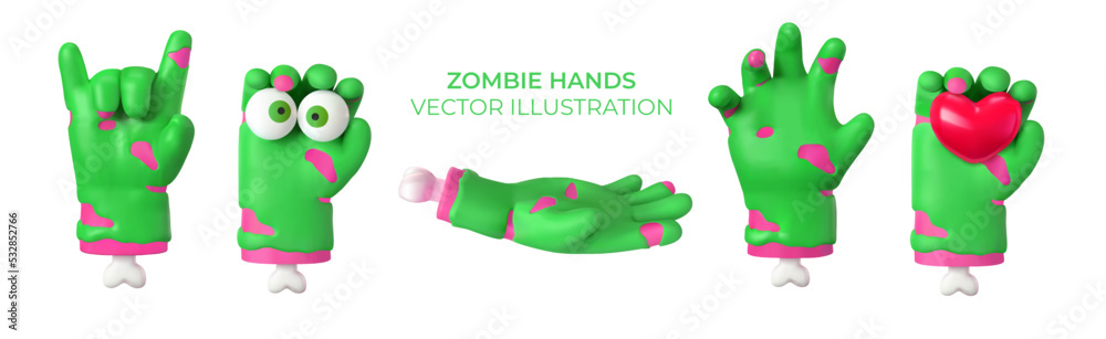 Realistic Zombie Hand