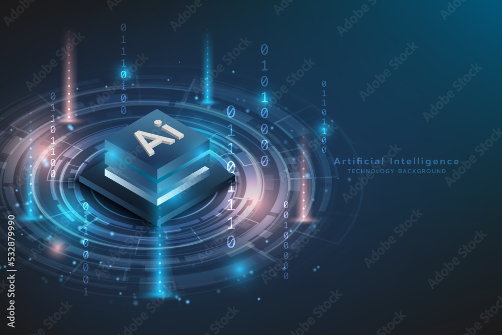 Hi-tech digital technology futuristic circuit digital.Abstract ...