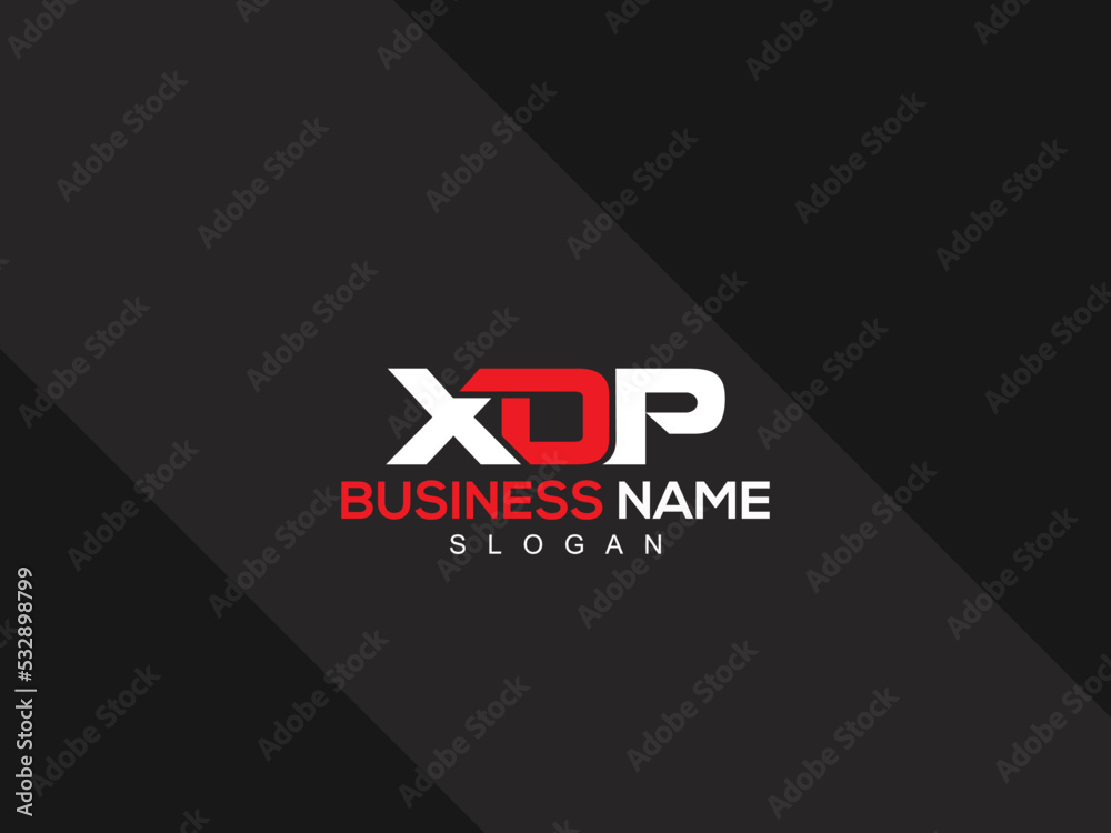 Unique Three XDP Letter Logo, Creative xd Logo Design For Your Shop ...