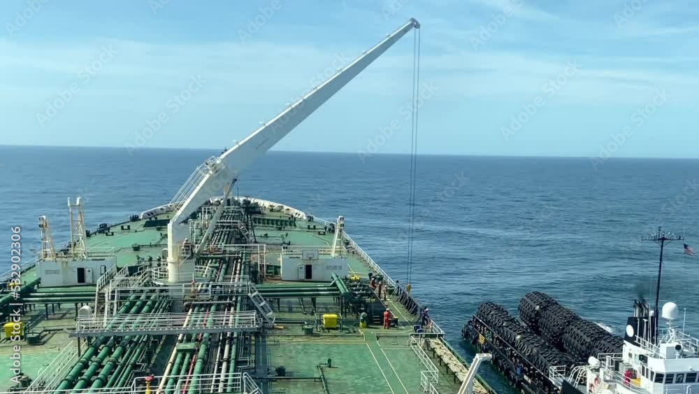 FENDER OPERATION IN OIL TANKER, INSTALLATION OF FENDERS PRIOR SHIP TO ...