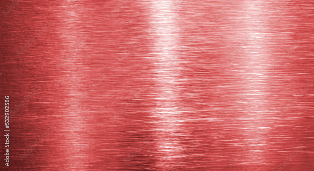 red metal texture background. aluminum brushed in dark red color. close ...