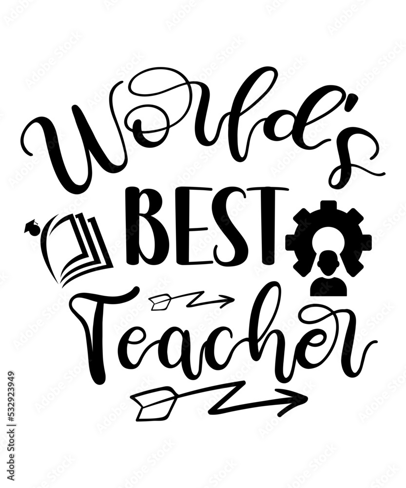 Teacher Svg, School Svg, Teacher Svg Bundle, Teacher Quote Svg, Teacher ...