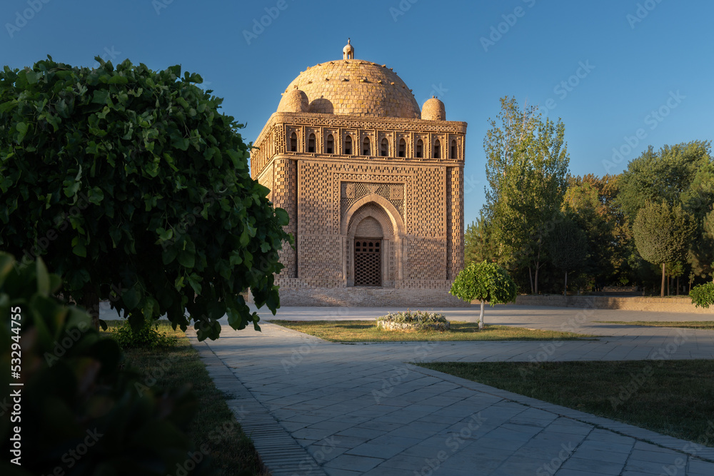 Masterpiece of early islamic architecture Samanid Mausoleum made of ...