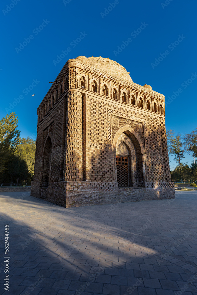 Masterpiece of early islamic architecture Samanid Mausoleum made of ...
