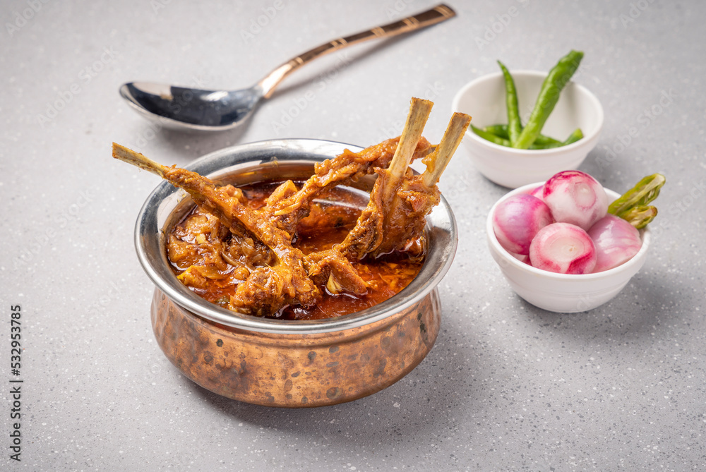 Mutton curry or Mutton gravy is a delicious Indian curried dish of soft ...