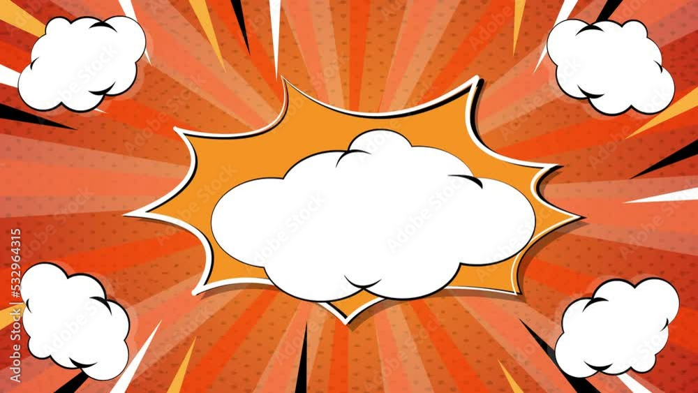 Comic pop art background Cartoon sunburst pattern red, Stripes sunburst ...