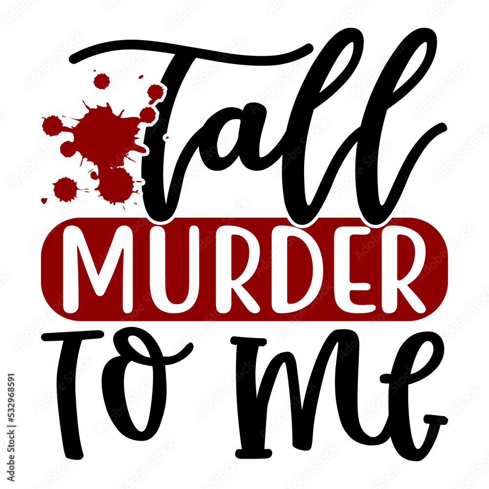 True Crime PNG Design Template Stock Illustration | Adobe Stock