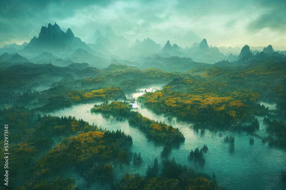 Dark Fantasy Art Landscapes
