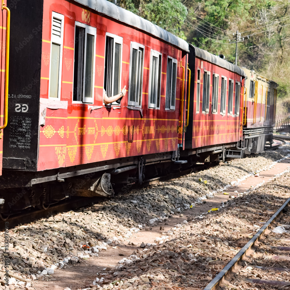 Toy Train Side View