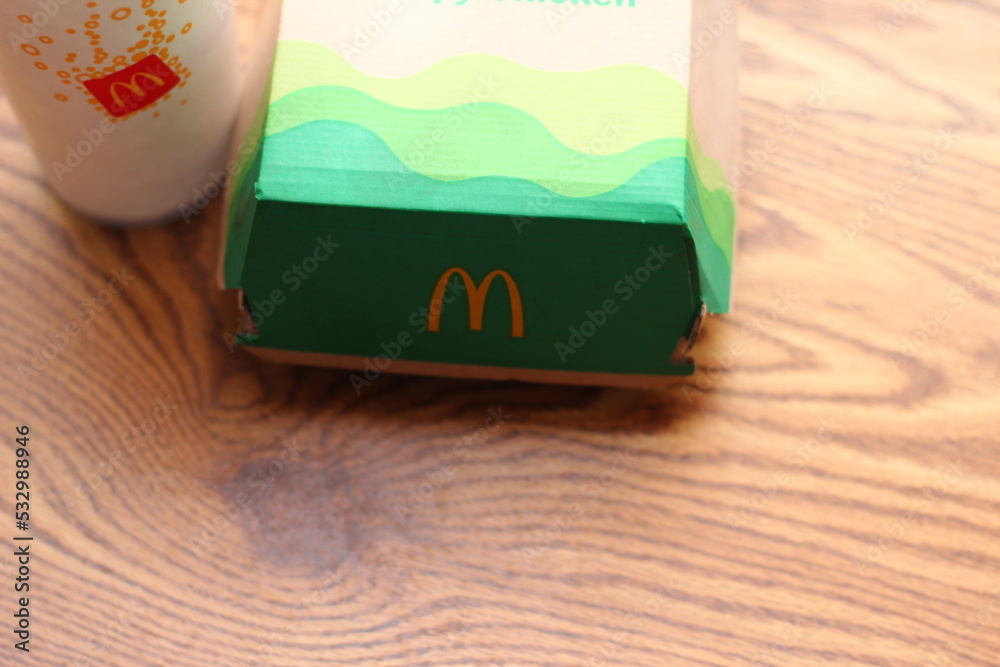 Washington - America, June 17 2022 : McDonald's deluxe Crispy Chicken ...