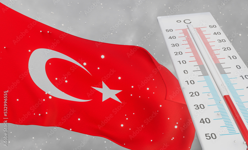 Winter in turkey with severe cold, negative temperature, Cold season in ...