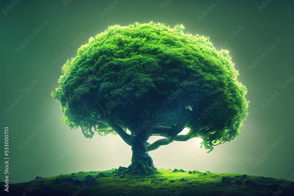 Beautiful nature of Mother Earth. Mother earth as an environmental ...