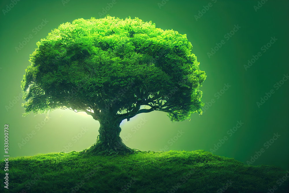 Beautiful nature of Mother Earth. Mother earth as an environmental ...