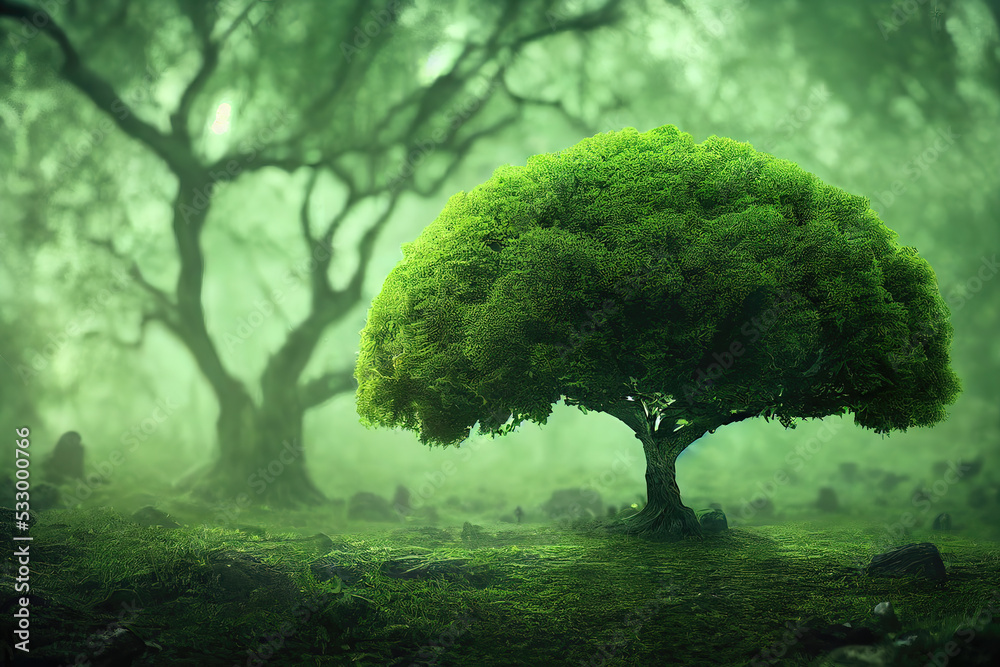 Beautiful nature of Mother Earth. Mother earth as an environmental ...