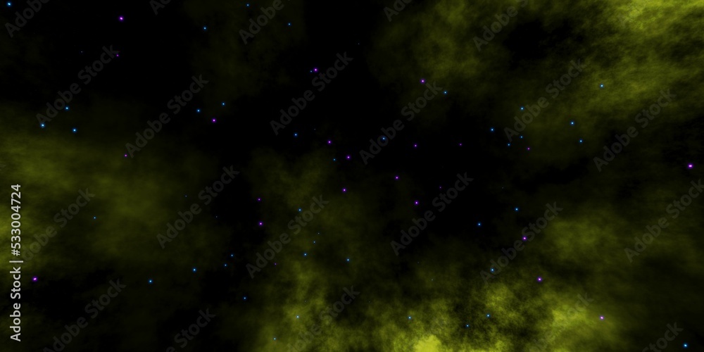 3D illustration of planetary nebula in 10k texture, background. Stock ...