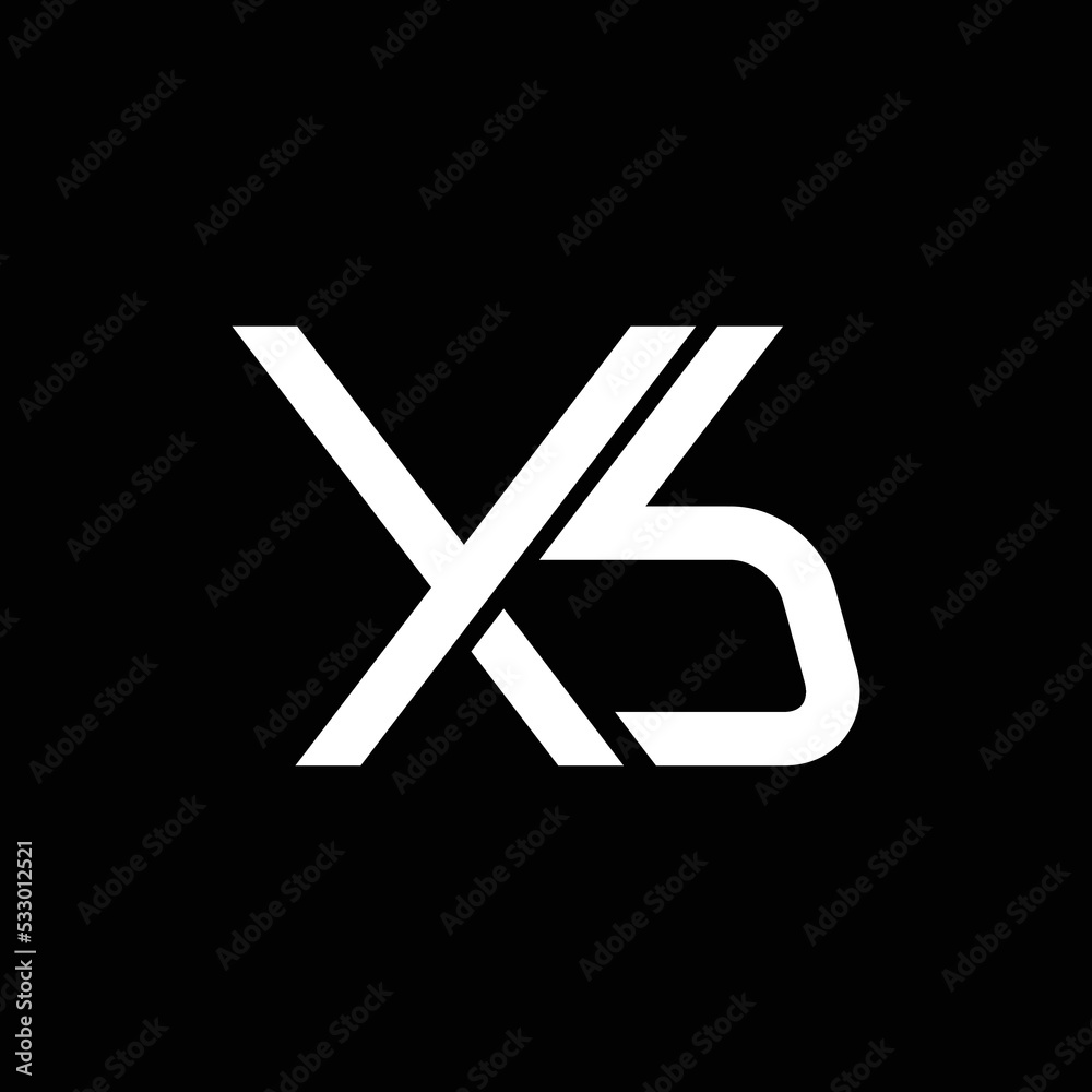 XB XB Logo Design, Creative Minimal Letter XB XB Monogram Stock Vector ...