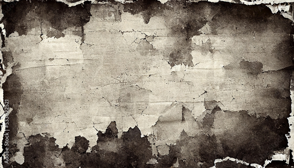 OLD NEWS PAPER BACKGROUND IN BLACK AND WHITE GRUNGY PAPER TEXTURE ...