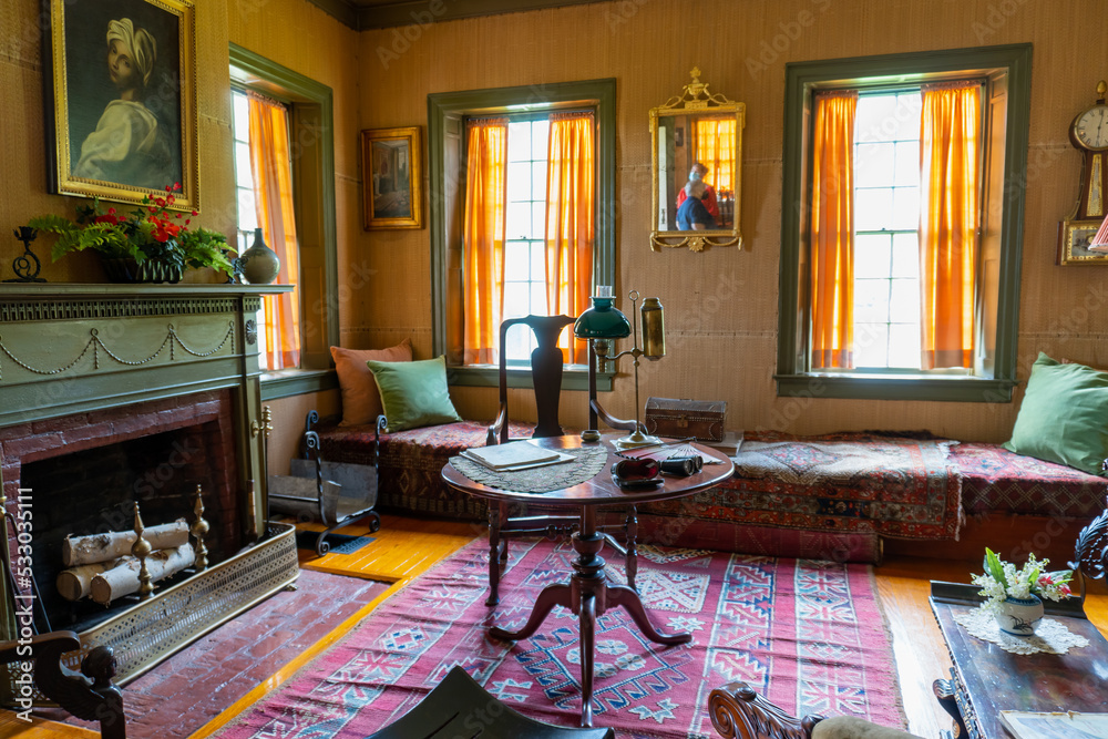 Saint-Gaudens National Historical Park in Cornish, New Hampshire ...