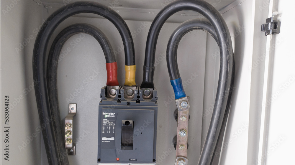 Main Circuit No Fuse Breaker with Instalation voltage cable power ...