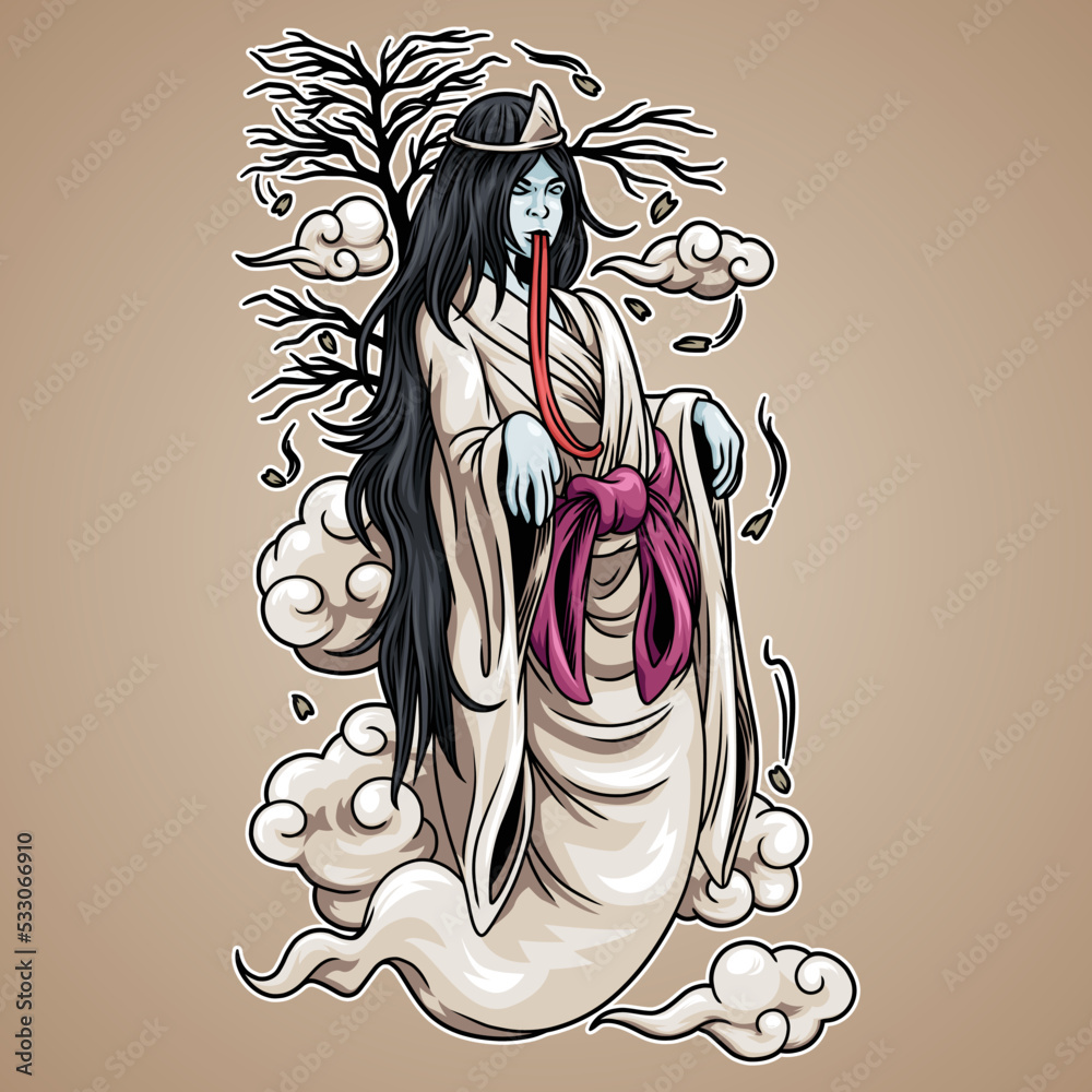 Japanese Yurei Women