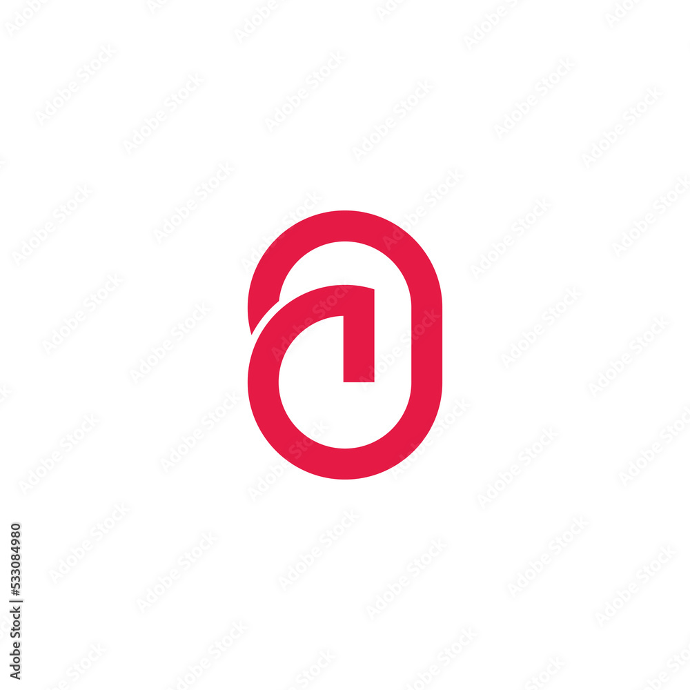 letter a alpha simple geometric logo vector Stock Vector | Adobe Stock