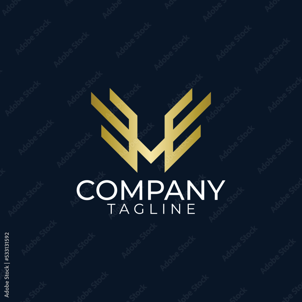 ve logo design and premium vector templates Stock Vector | Adobe Stock