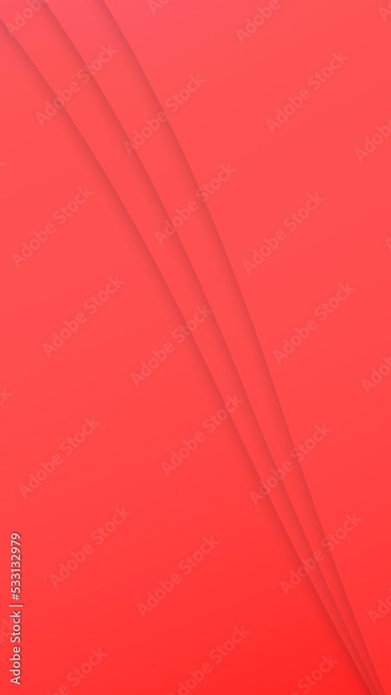 3D gradient wallpaper for smartphone. Vertical wallpaper. Red Gradient ...