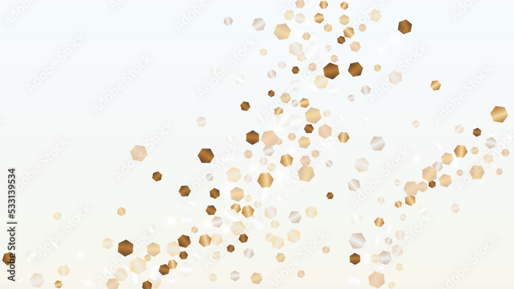 Bright Background with Confetti of Glitter Particles. Sparkle Lights ...