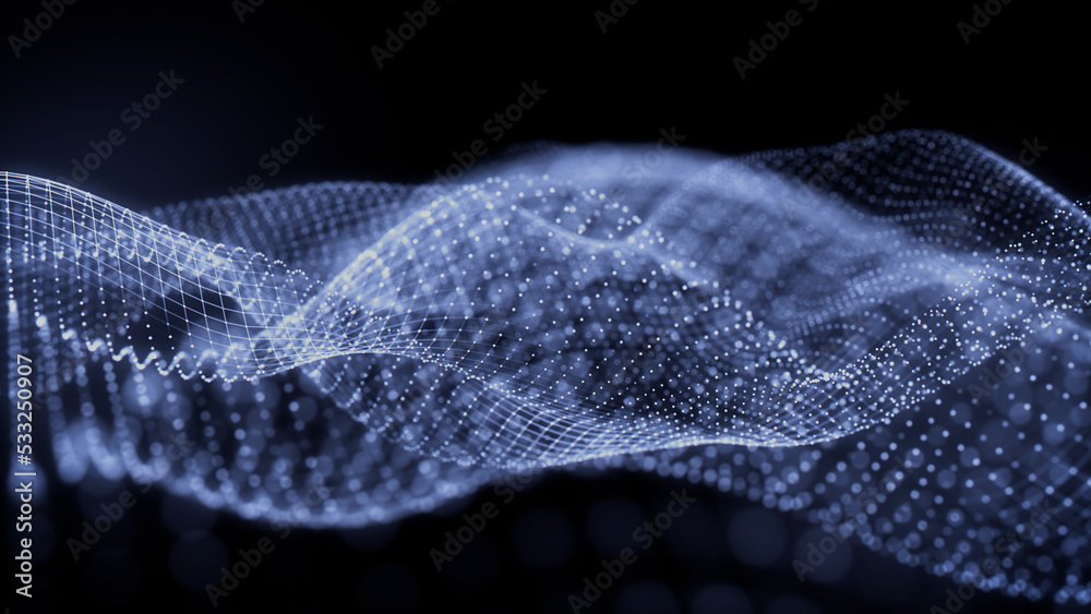 Abstract Medical Technology background. Blue, Health, Science and ...