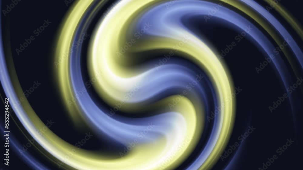 Abstract spiral pattern FULL HD footage, consists multi colored blue ...