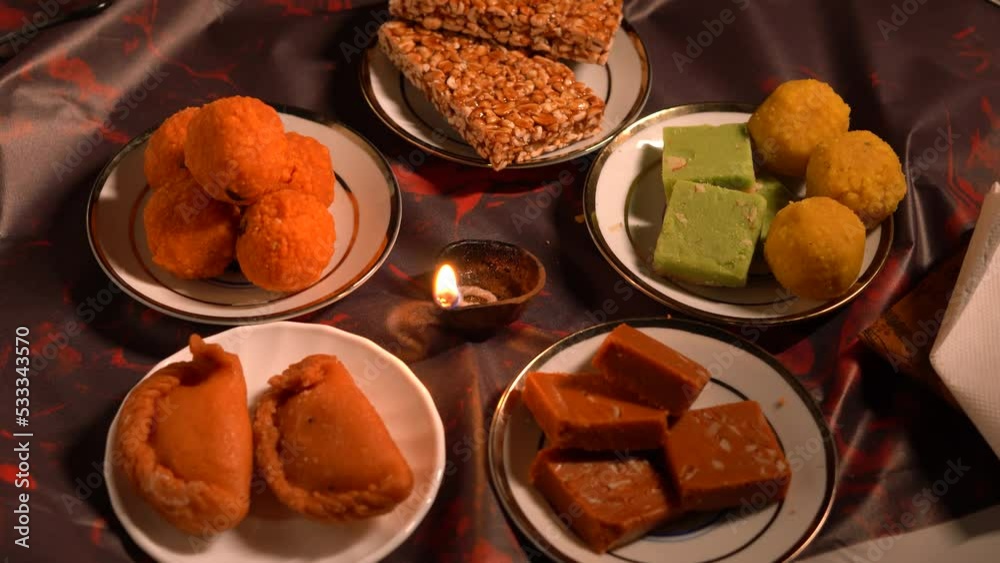Peanut chikki candy gajak, Laddu, Indian sweet foods specially made for ...