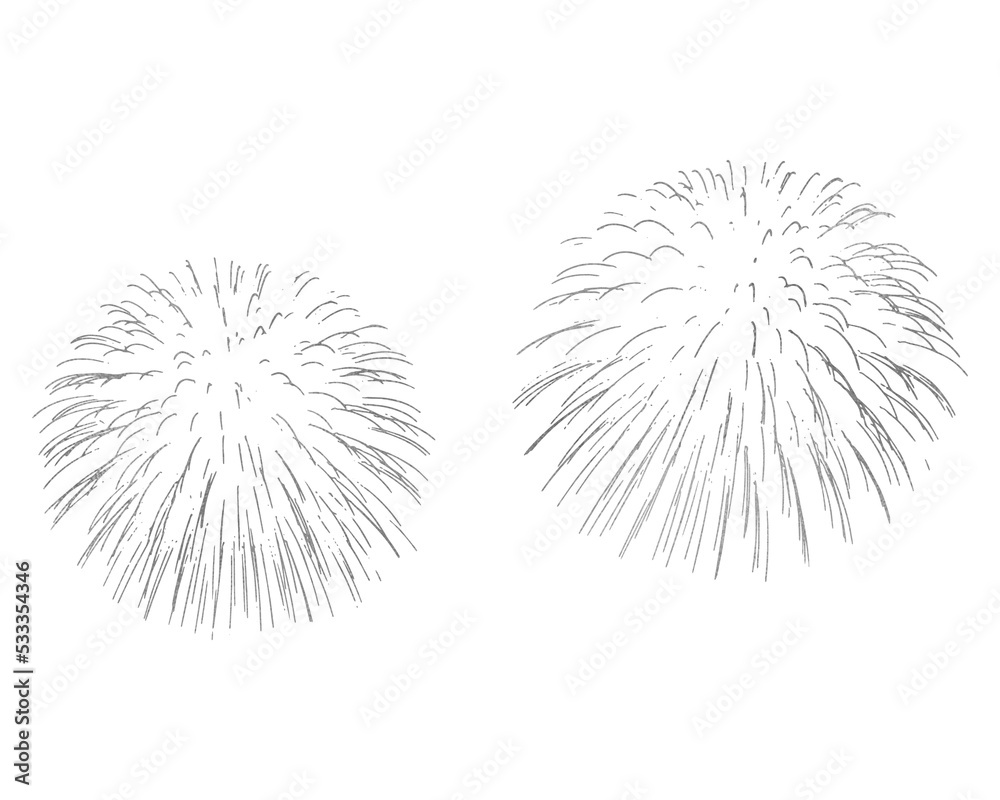 Silver colored firework, thin brush stroke lines. Isolated png ...