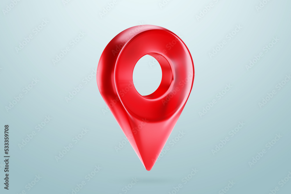 Concept guidebook, navigator. Red location symbol, sign or navigation ... Concept guidebook, navigator. Red location symbol, sign or navigation ...