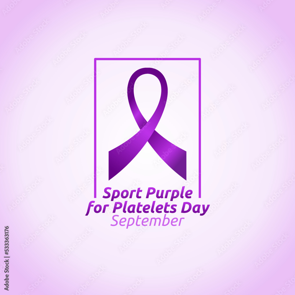 vector graphic of sport purple for platelets day good for sport purple ...