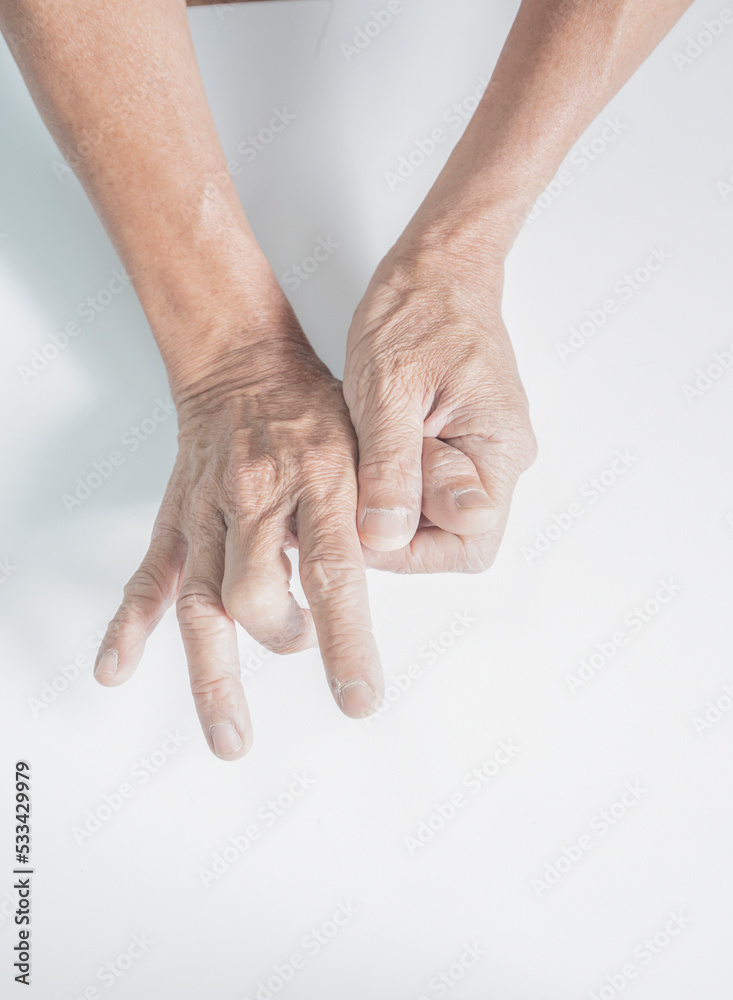 Trigger Finger a defect in a tendon causing a finger to jerk or snap ...