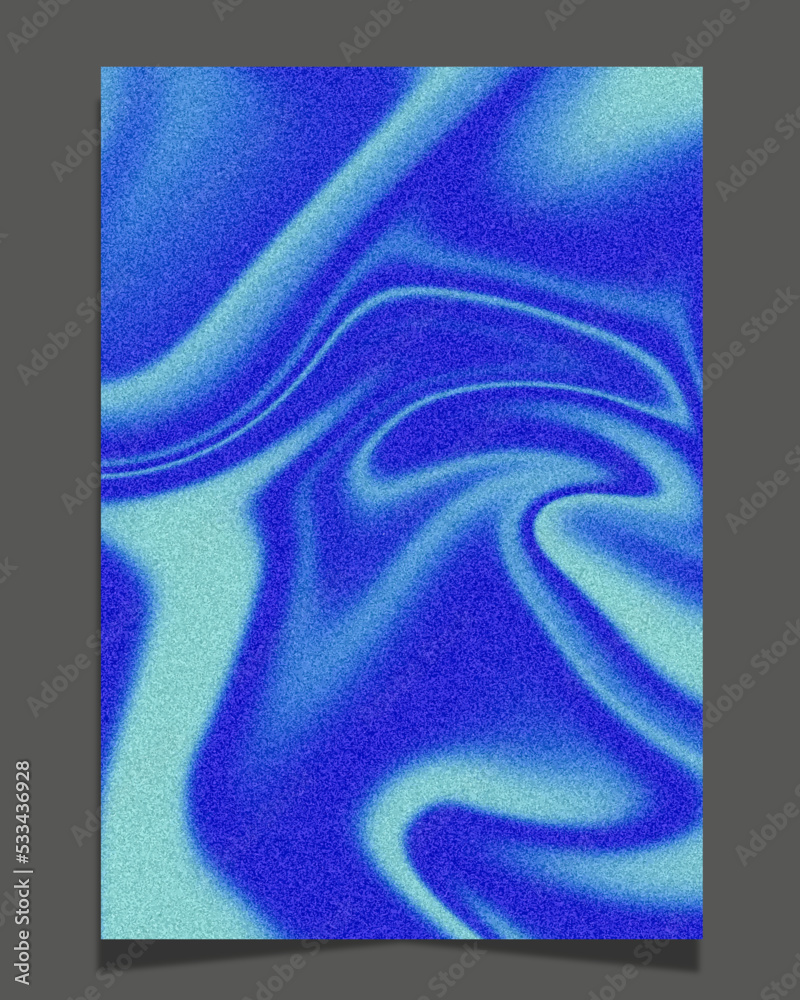 Abstract gradient fluid liquid cover template. Blurred gradient ...