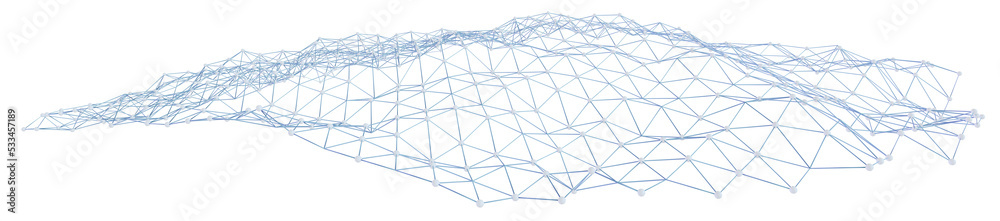 Scifi futuristic technology grid with transparent background. Good ...