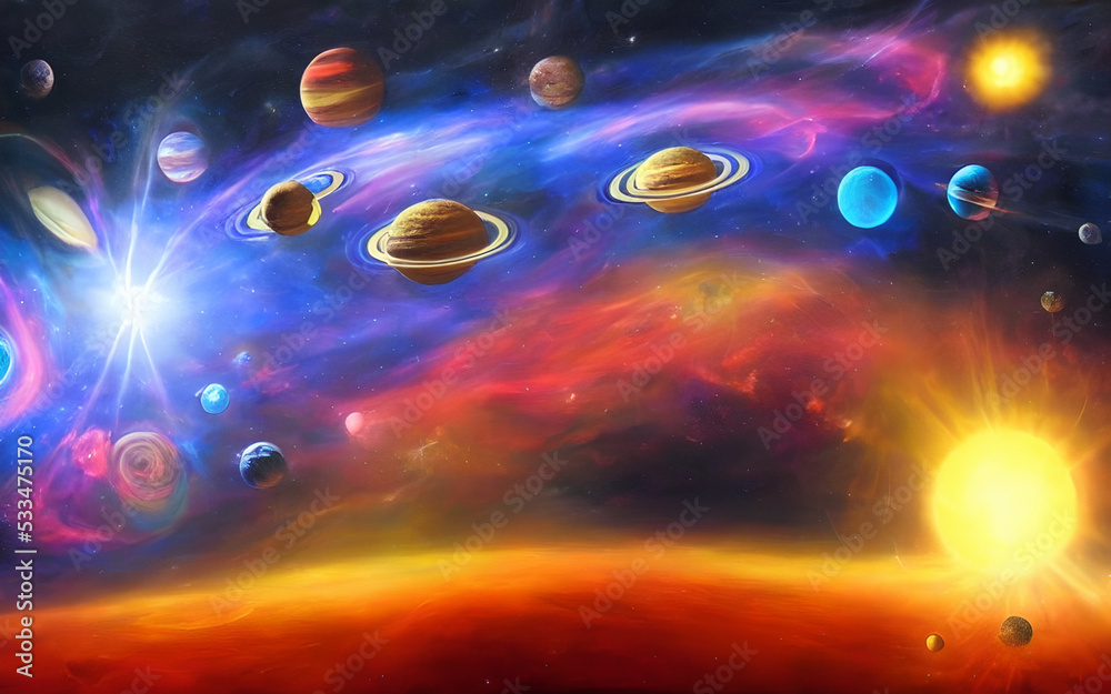 Beautiful Solar System Real