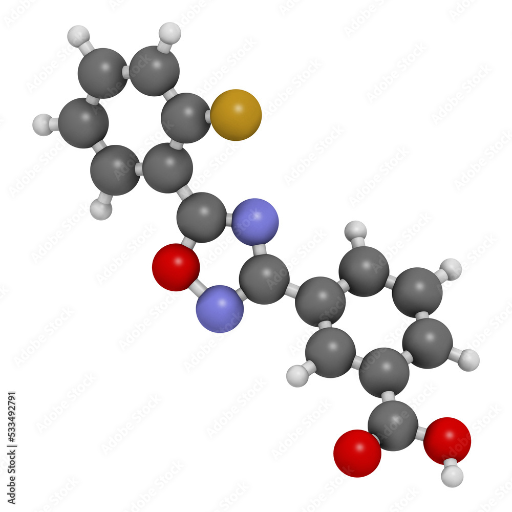 Ataluren genetic disorder drug. Investigated in treatment of cystic ...