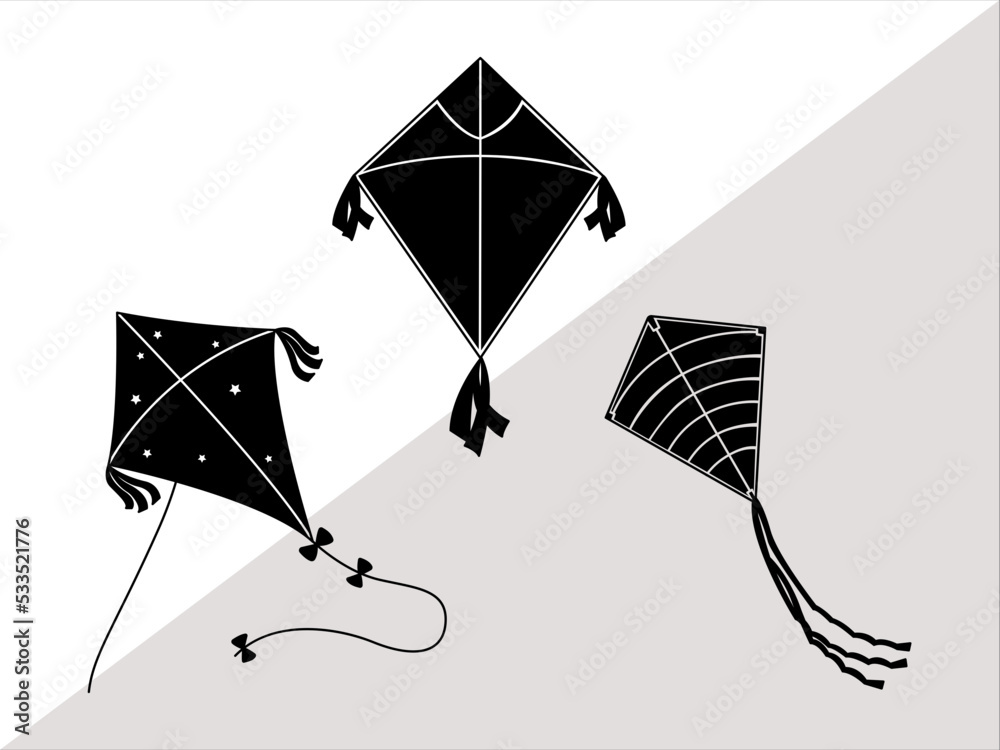 Kite svg Bundle, Kite svg, Kite Silhouette, Svg, digital art,clipart ...