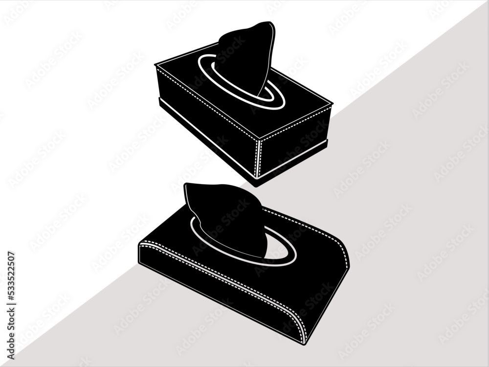Tissue box SVG, facial tissue box svg, Facial Tissue Clipart, Tissue ...
