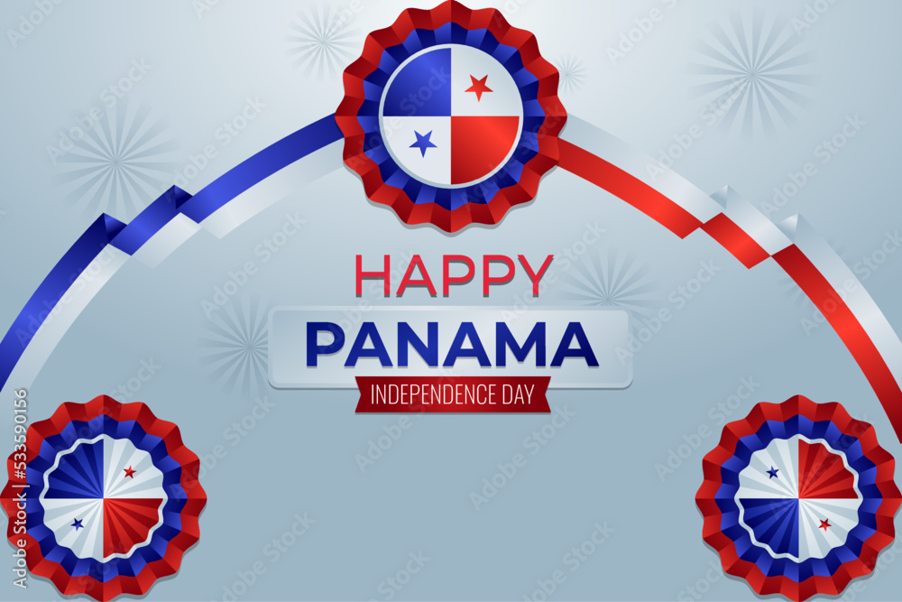 Happy Panama Independence Day background. Fondo del día de la ...