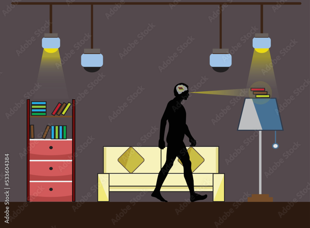illustration of physics, Light and the nature of seeing, The act of ...