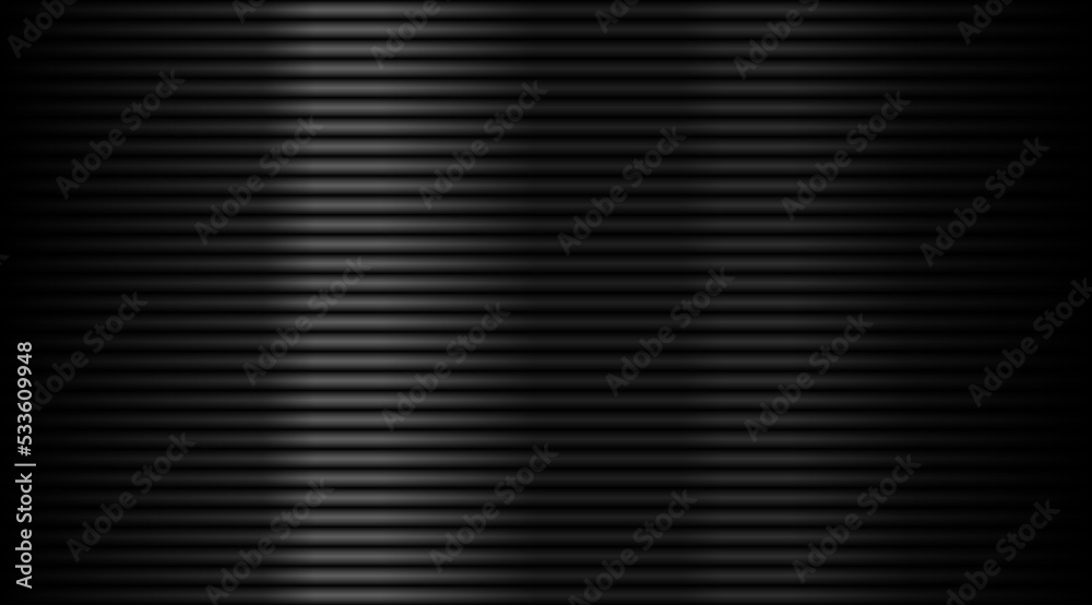 Seamless black metal straight line background. Black plastic texture ...