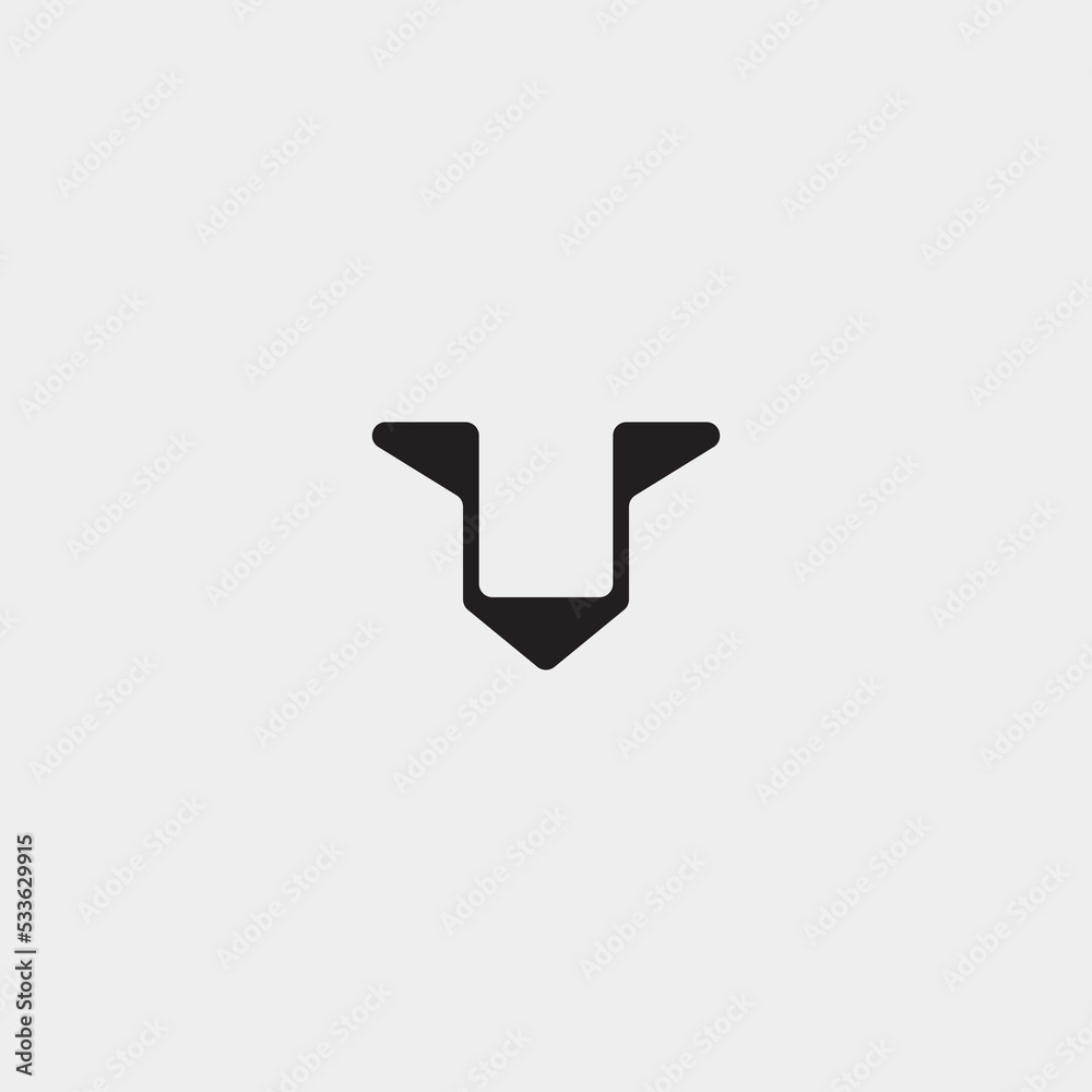 Negative space animal lion cheetah logo design Stock Vector | Adobe Stock