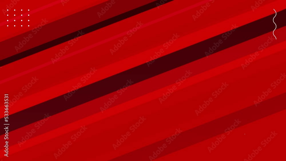 Red Abstract background 4K Animation, presentation backdrop animation ...