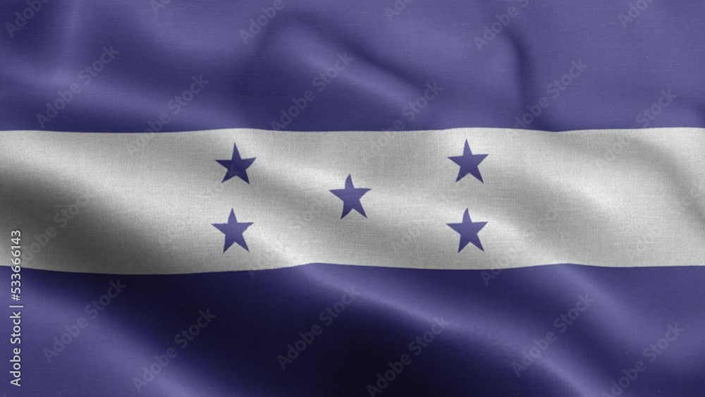 Flag Of Honduras - Honduras Flag High Detail - National flag Honduras ...