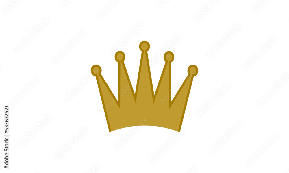 crown logo sign vector image Stock Vector | Adobe Stock