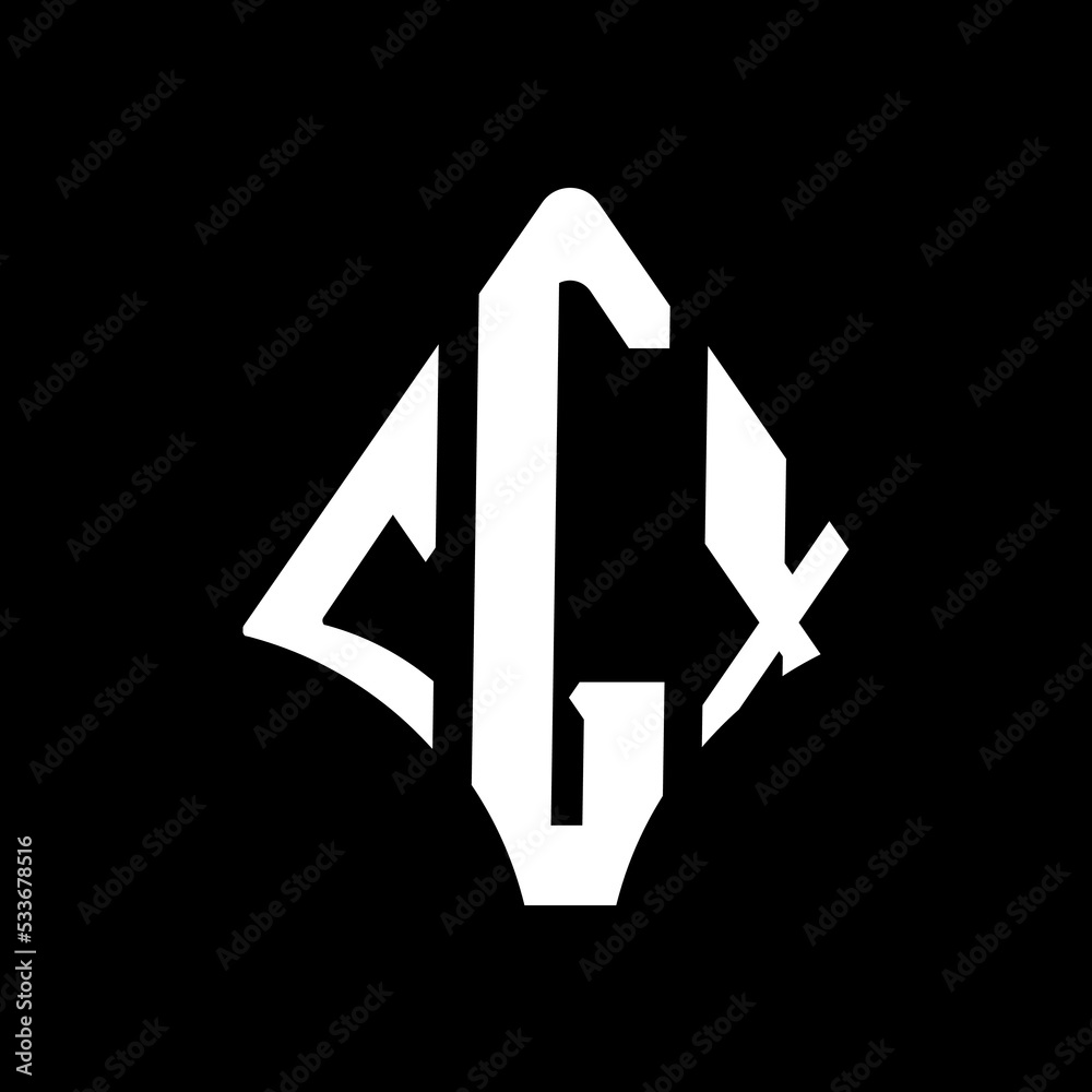 CGX letter logo design. CGX modern letter logo with black and white ... CGX letter logo design. CGX modern letter logo with black and white ...